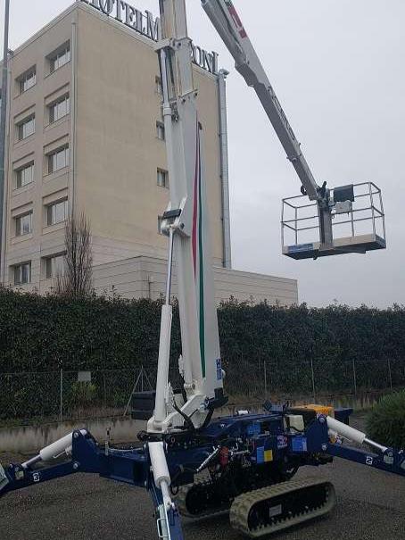 Cela Spyder DT25 - Trailer-mounted boom lift sold by Bini Gru Srl (Ad ...